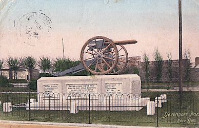 Old Devonport UK | HMS "Doris" Gun